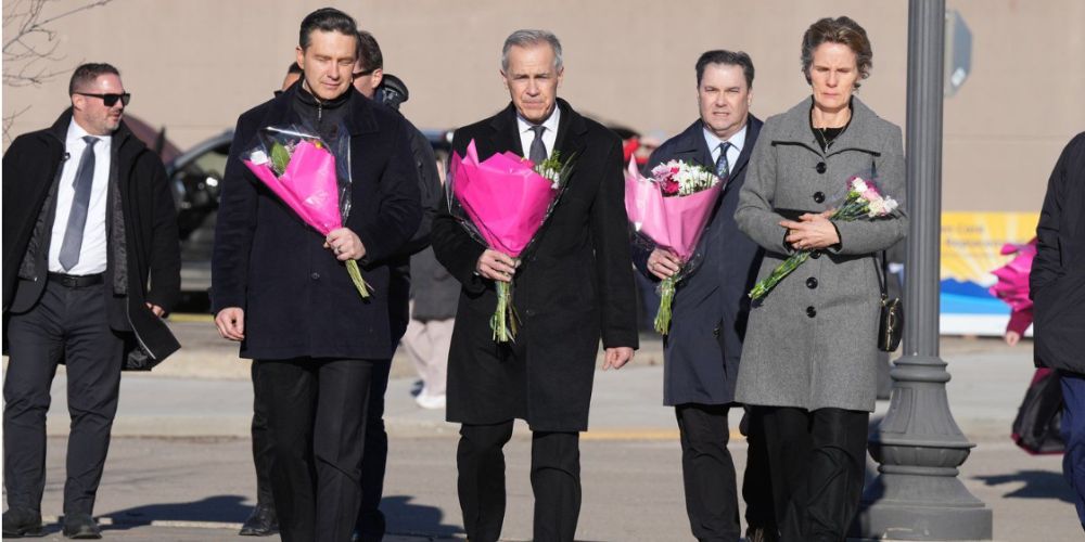 Tumbler Ridge is full of grace tonight': Carney at B.C. shooting vigil