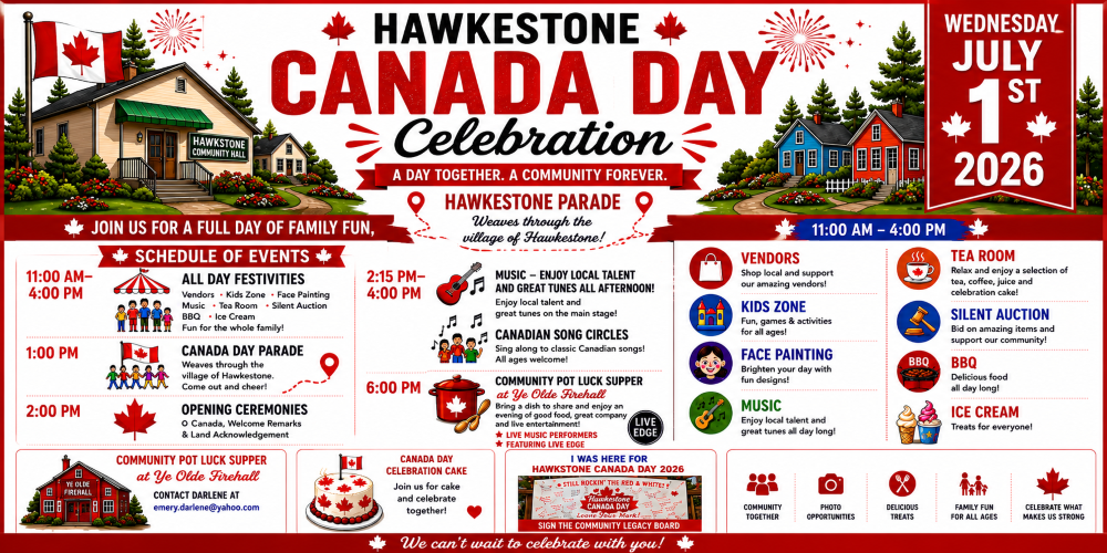 Hawkestone Canada Day 2026 | Barrie 360